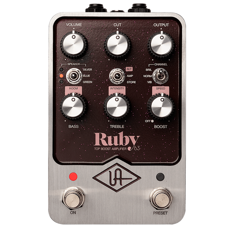 Universal Audio RUBY '63 TOP BOOST PEDAL