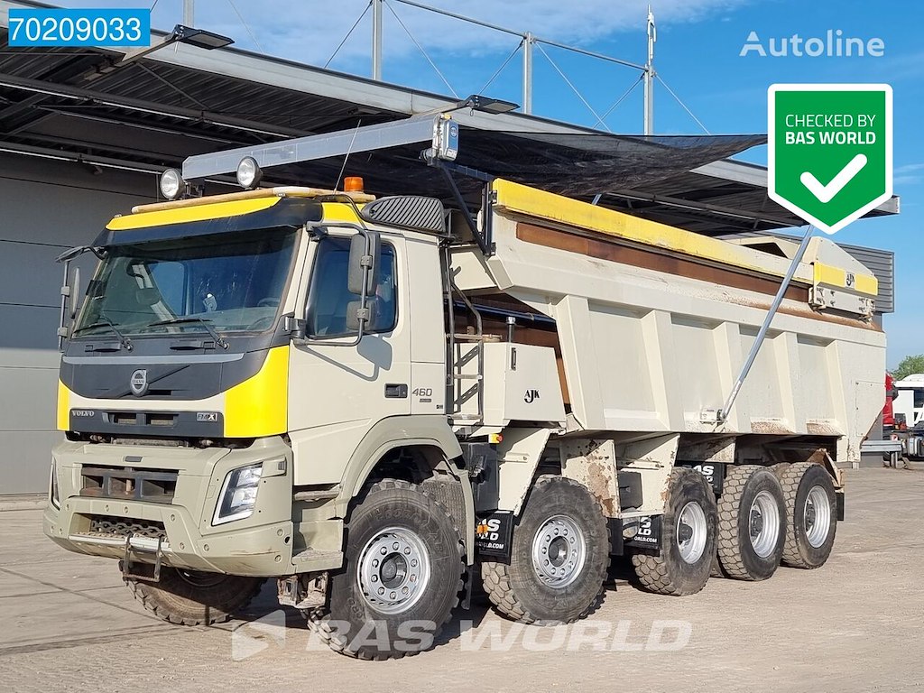 Volvo FMX 460 10X4 33m3 55T payload Hydr. Pusher Euro6 kiper