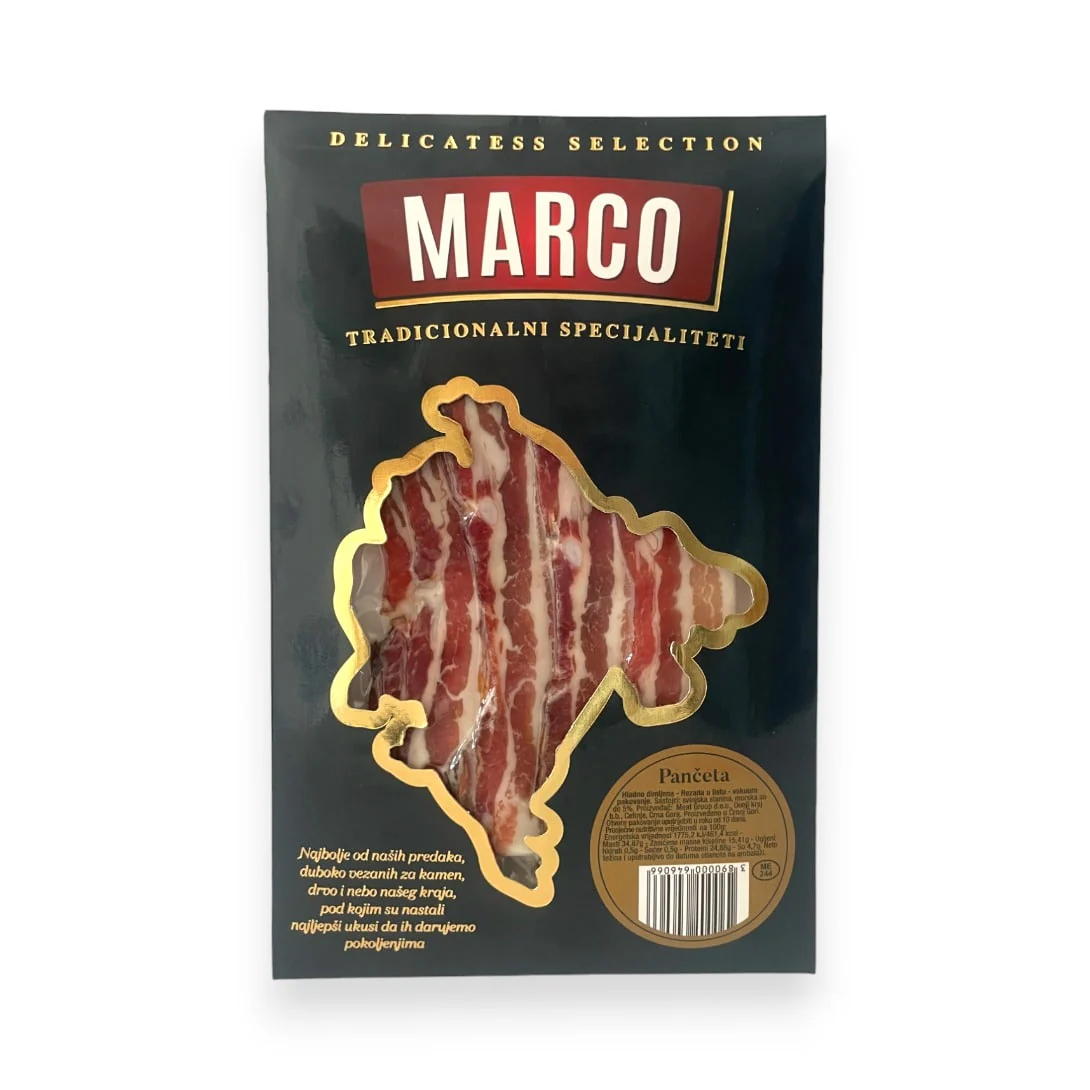 Pančeta Njeguška MARCO 100g