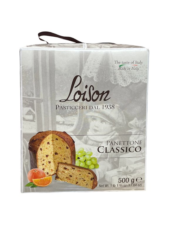 PANETTONE CLASSIC ASTUCCI LOISON 500g