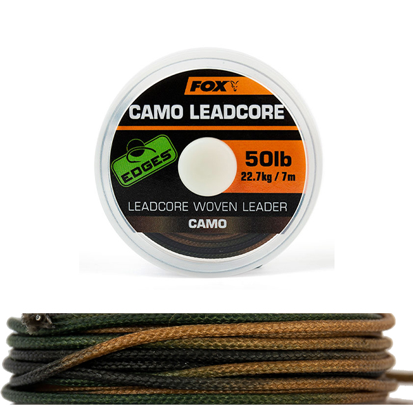 Fox Camo Leadcore 50Lb 25m