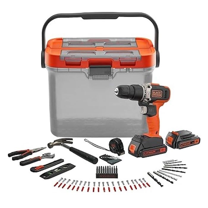 Black&Decker BCKSB03-QW aku bušilca kofer set