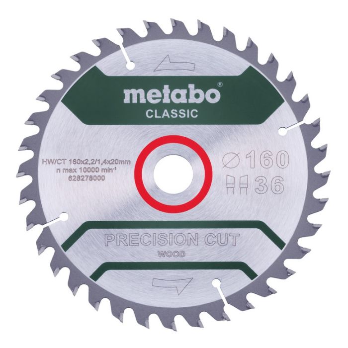 Metabo LIST KRUZNE TESTERE ZA DRVO 160x20 36WZ 10°