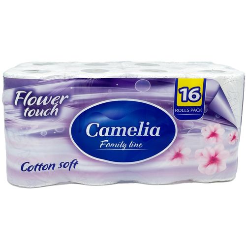 Camelia toalet papir Flower touch troslojni,16/1