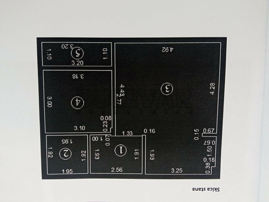 Beograd, Krnjača, stan na četvrtom spratu - dvosoban 49.70 m2, novogradnja