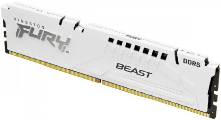 32GB KINGSTON DDR5 5600MHz CL40 DIMM FURY Beast White XMP KF556C40BW-32