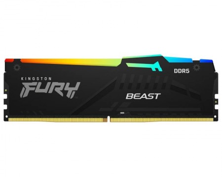 32GB KINGSTON DIMM DDR5 5600MTs KF556C36BBEA-32 Fury Beast RGB EXPO