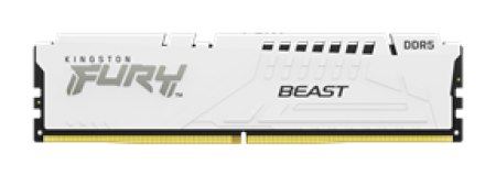 64GB (2x32GB) KINGSTON DDR5 5600MHz CL40 DIMM FURY Beast White XMP KF556C40BWK2-64