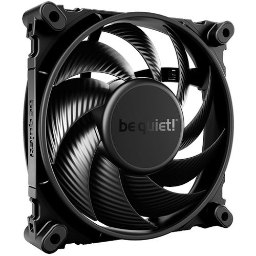 be quiet! BL094 SILENT WINGS 4 120mm PWM High-Speed, Max 2500 rpm, Noise level max 31.2 dB(A), 4-pin connector, Airflow (76.7 cfm / 130.31 m3/h)