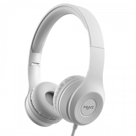 MOYE Enyo Foldable Headphones with Microphone Light Gray ( W21G )