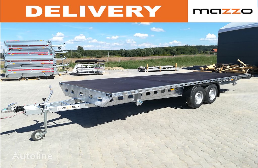 Nova Rydwan B-2600/3/P5 Platform trailer 600x195 gvw 2700kg prikolica platforma