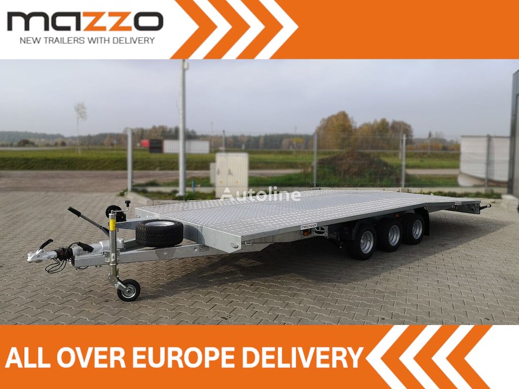 Nova J552135 Jupiter 550x210cm 3500kg beaver tail prikolica autotransportera