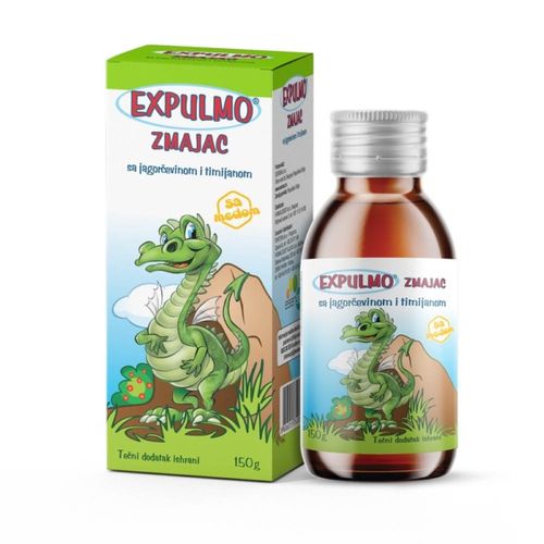 Zmajac Expulmo jagorčevina tdi, sirup za decu, 150g