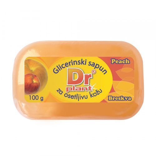 Dr Plant Glicerinski sapun breskva, 100g