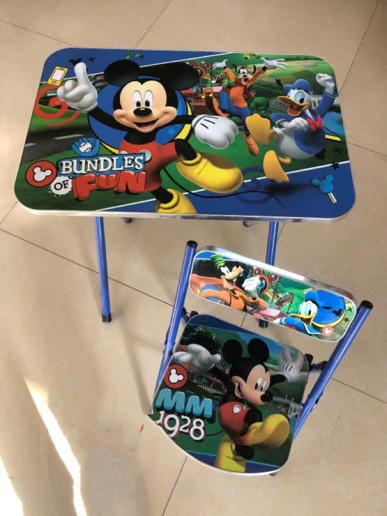 Dečiji sto i stolica set 2/1 - Mickey Mouse i drugari