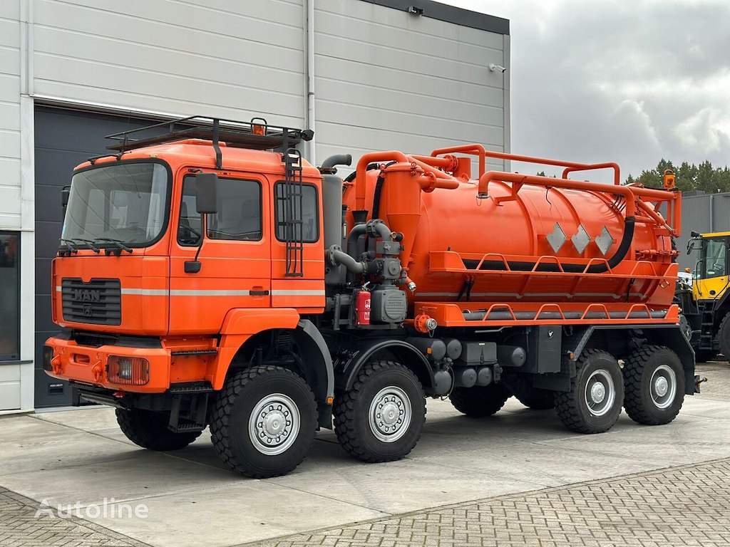 MAN 35 464 SEWER VACUUM TRUCK vozilo za čišćenje kanalizacije