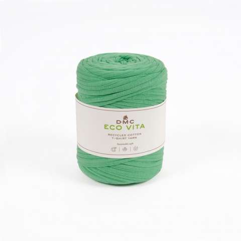 ECO VITA COTON RECYCLE FIL T-SHIRT -390 GREEN 450GR/100M