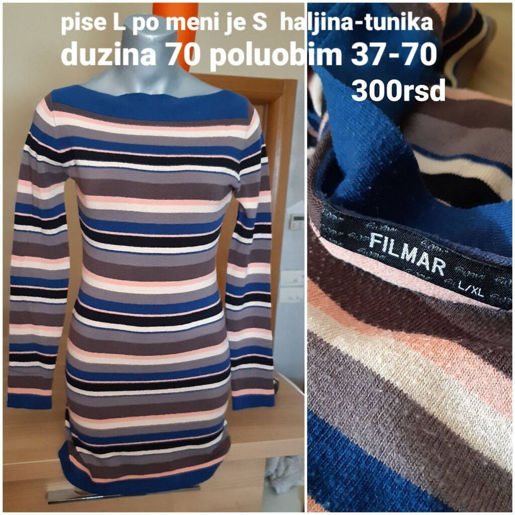 L (EU 40), XL (EU 42), bоја - Šareno, Drugi stil, Dugih rukava