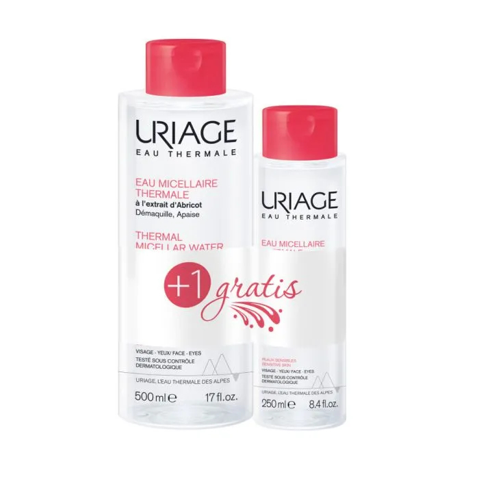 Uriage Micelarna voda roze 500ml+250ml gratis