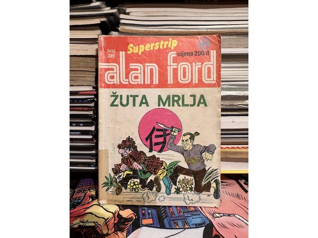 Alan Ford 349 - Žuta mrlja