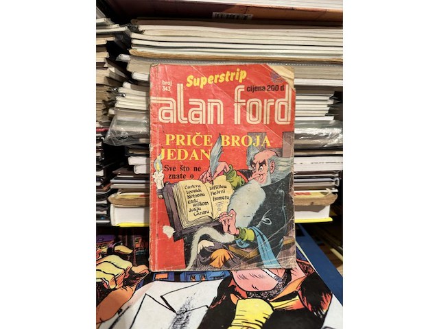Alan Ford 343 - Priče broja jedan