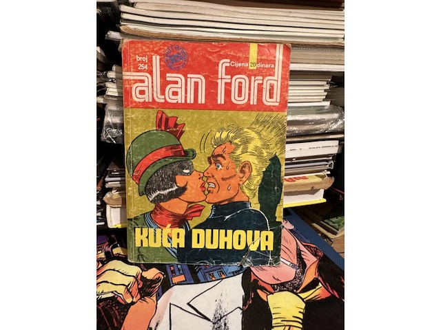 Alan Ford 254 Kuća Duhova