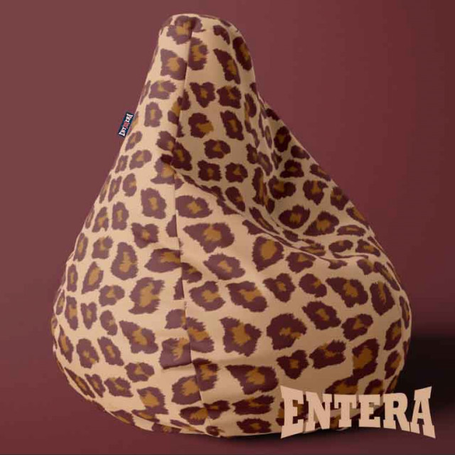 Veliki LazyBag lea leopard pattern ( 156 )