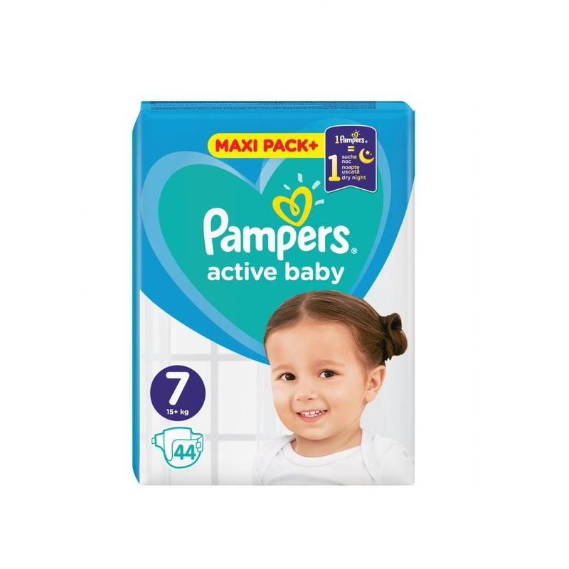Pampers Active Extra Large 7 pelene (15+kg) A44