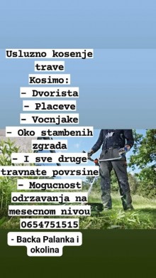 Usluzno kosenje trave