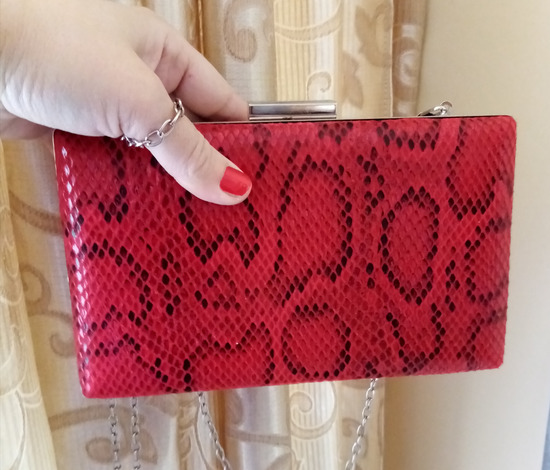 *SALE * RED SNAKE PRINT * extra, kao NOVA