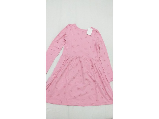 HM roze haljina sa jednorozima