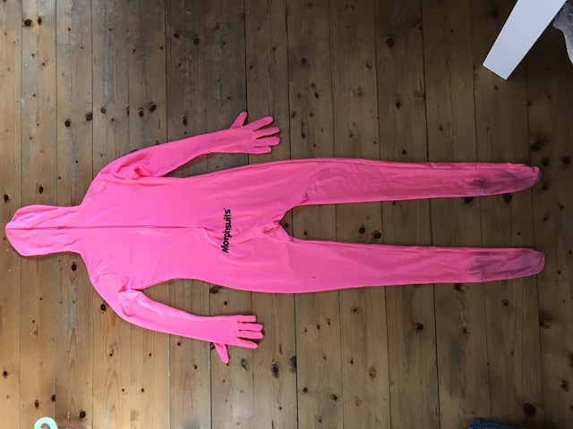 Kostim nindze Morphsuits br M roze boje