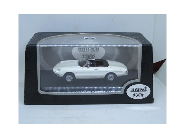 1:43 maxi car alfa romeo spider 1600 duetto