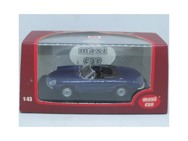 1:43 maxi car alfa romeo spider 1600 duetto