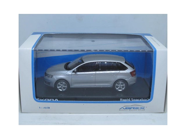 1:43 abrex škoda rapid spaceback