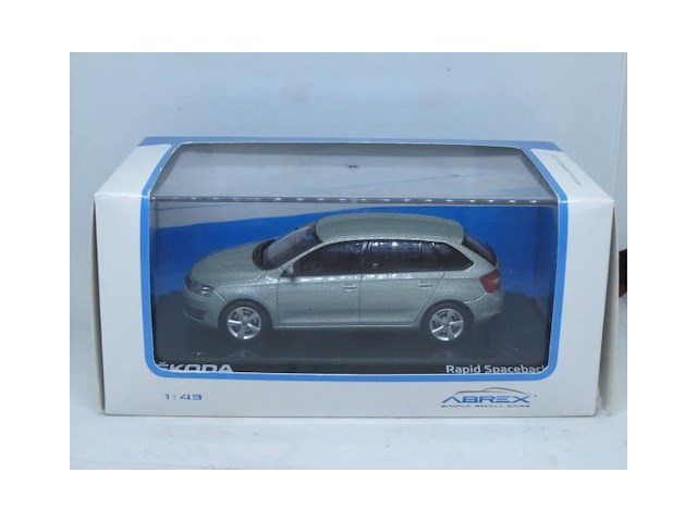 1:43 abrex škoda rapid spaceback