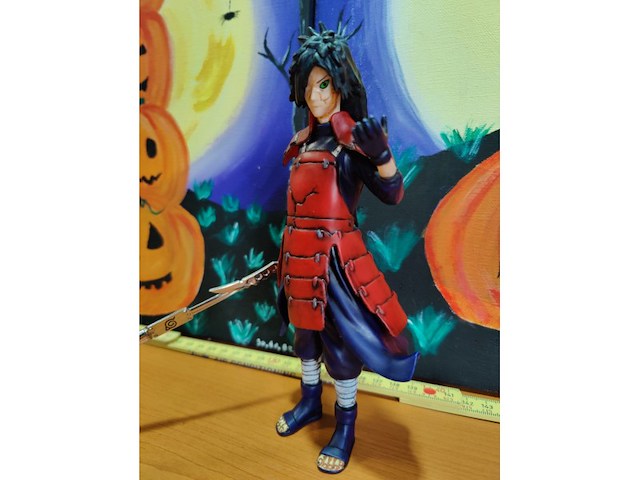 Anime Naruto Uchiha Madara Battle Action Figure