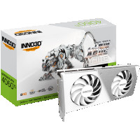 INNO3D RTX 4060 Ti TWIN OC 8GB White (N406T2-08D6X-171153W)