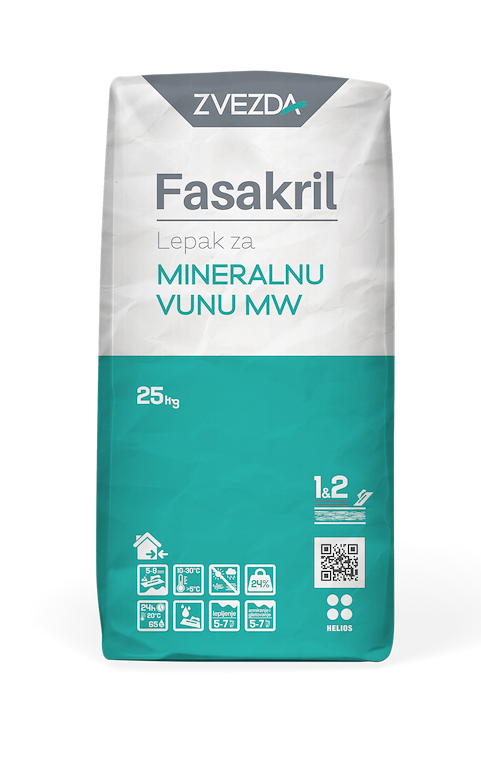 FASAKRIL Lepak za mineralnu vunu MW 25 kg