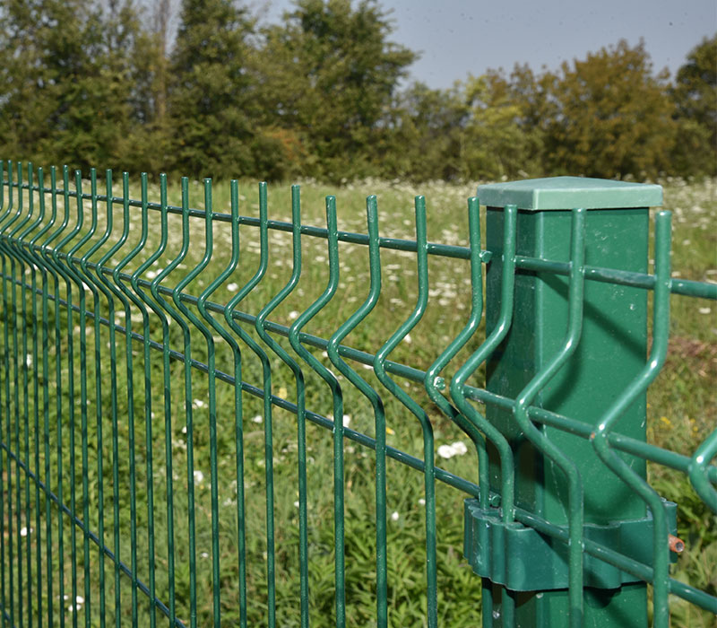 3/D Panelna ograda 4.00x1530x2000 Zn+PVC 6005/7016 Zeleni
