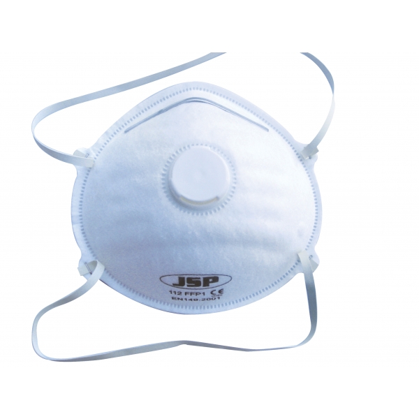Jednokratna okrugla FFP1 maska JSP 112, sa ventilacijom