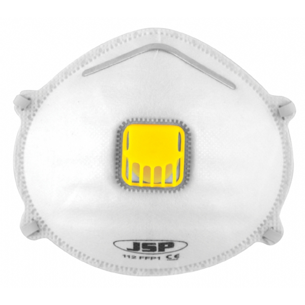 Jednokratna okrugla FFP2 maska JSP 122, sa ventilacijom