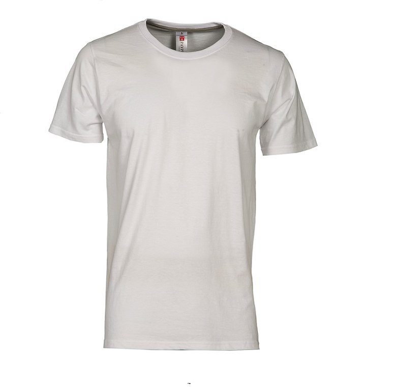 Majica kratkih rukava PAYPER SUNSET, 100% pamuk, bele boje XXL