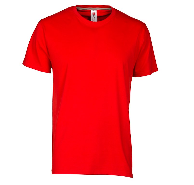 Majica kratkih rukava PAYPER SUNSET, 100% pamuk, crvene boje M