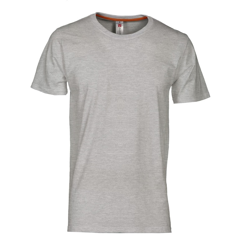Majica kratkih rukava PAYPER SUNSET, 93% pamuk, 7% viskoza, sive boje XL