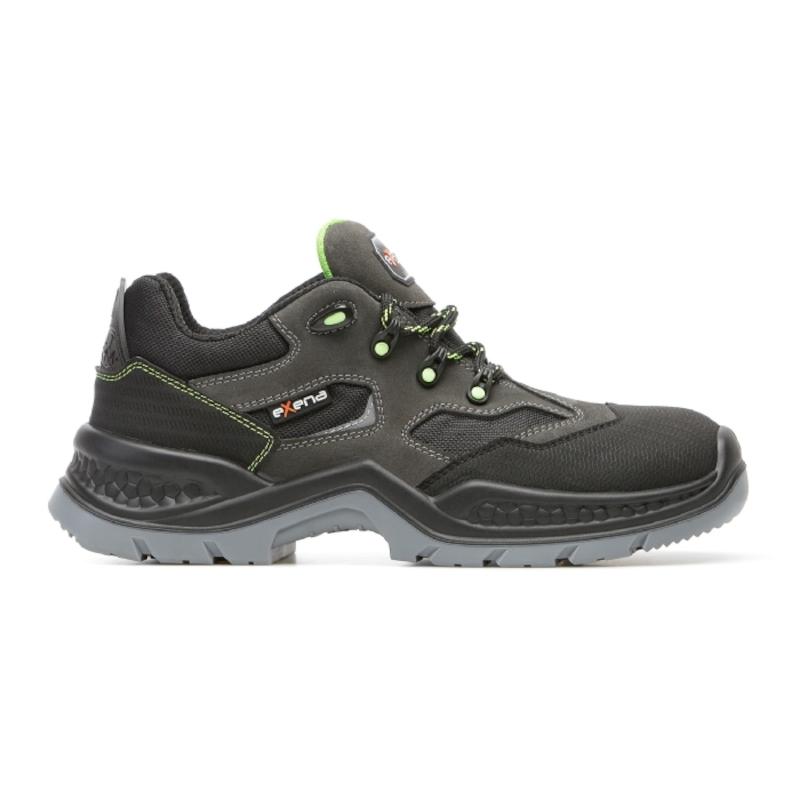 Plitke zaštitne cipele EXENA TIMOR 20 S3, kapa i list sivo-crna 43