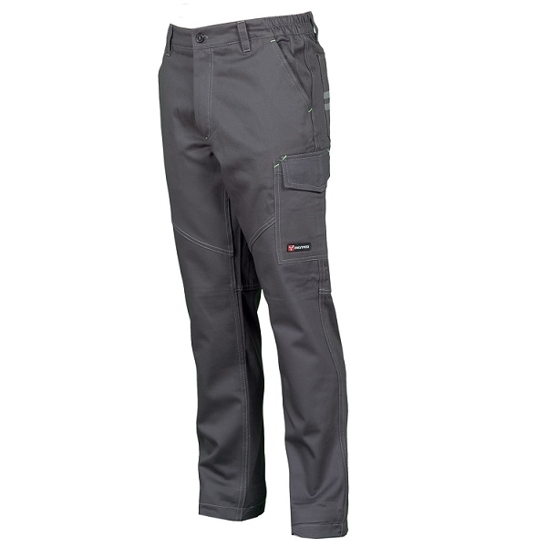 Radne pantalone PAYPER WORKER, 100% pamuk, tamno sive boje S