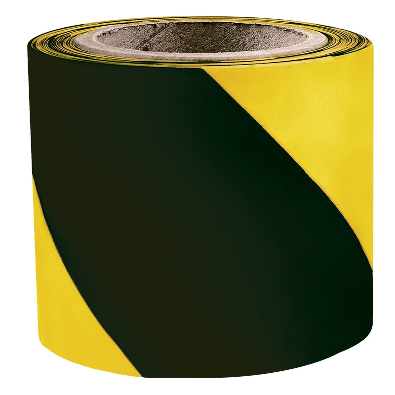 Signalna traka COMBY 562, 7cm x 100m, žuto-crne boje 7 cm x 100 m