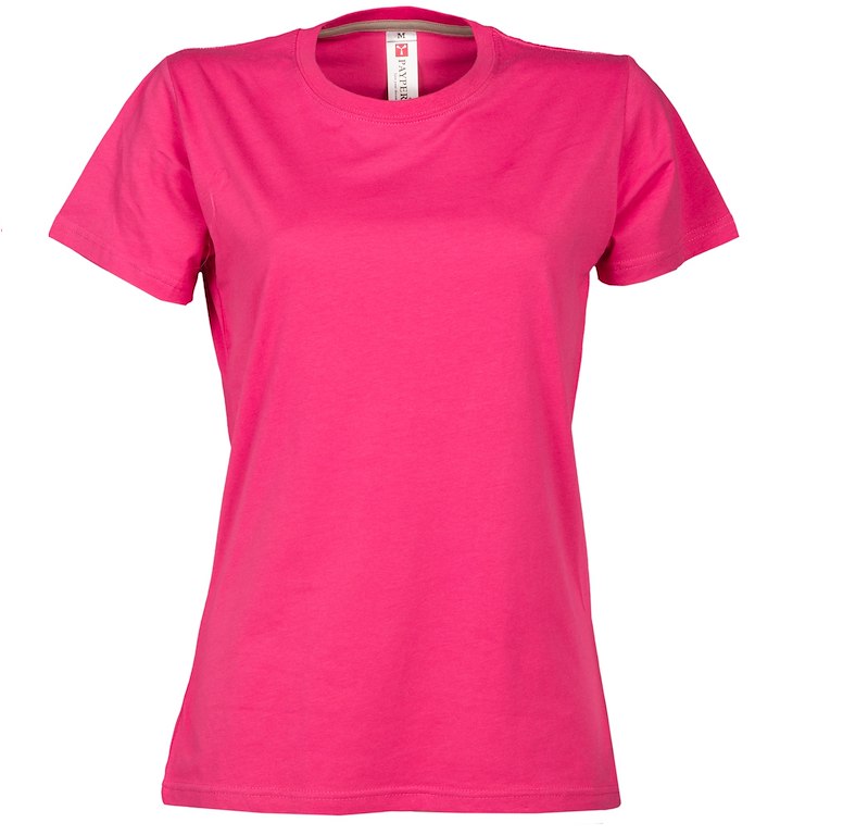 Ženska majica PAYPER SUNSET LADY, 100% pamuk, ružicaste boje XL