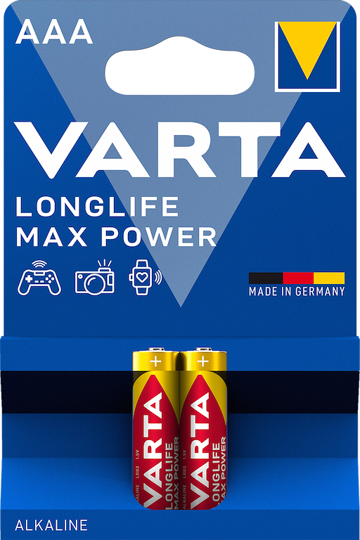 Longlife Max Power alkalna baterija LR03 2/1